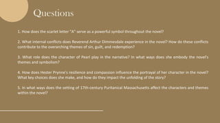 The scarlet letter | PPTX