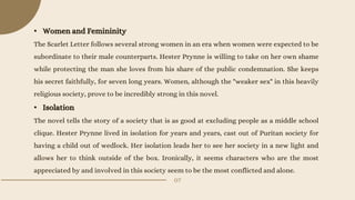 The scarlet letter | PPTX