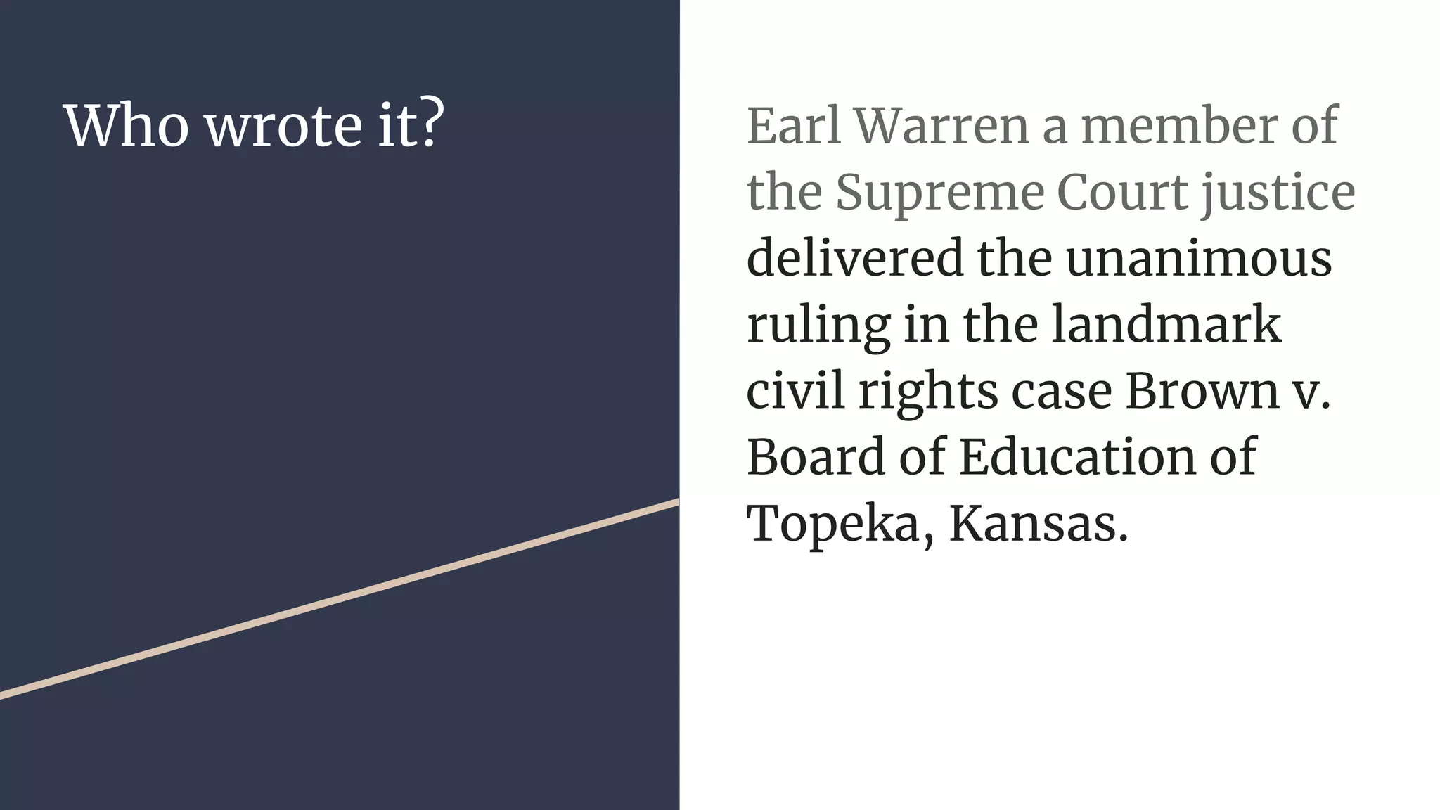 Brown v. board of education | PPTX