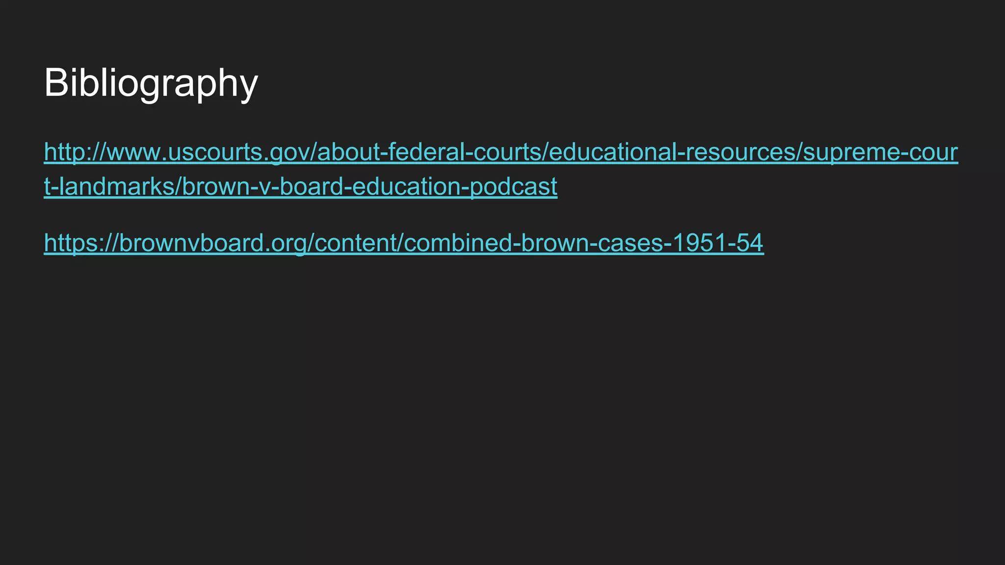 Brown v. Board of Education | PDF