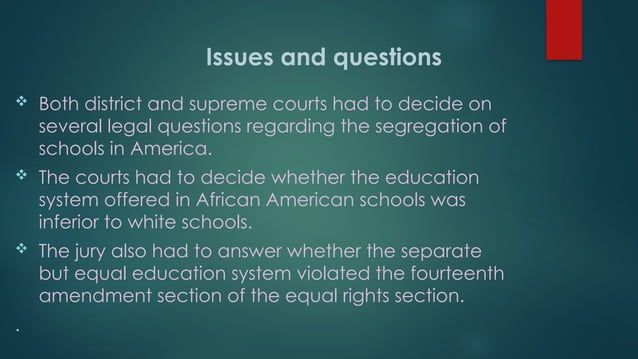 Brown v. Board of Education Case - Assignment Solution | PPT