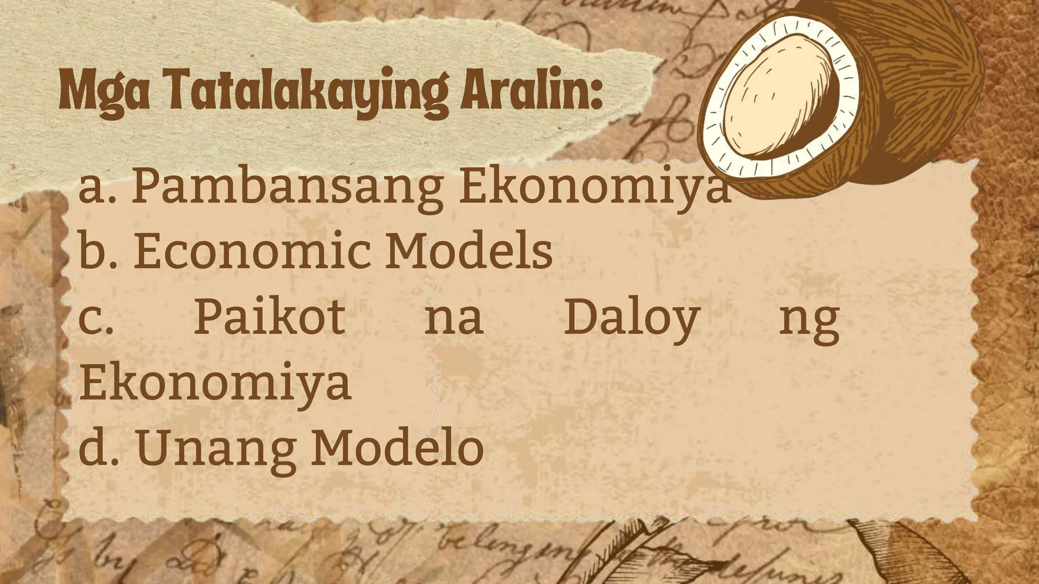 Ang Pambansang Ekonomiya Economic Model | PPTX