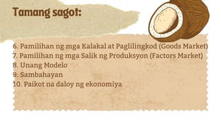 Ang Pambansang Ekonomiya Economic Model | PPTX