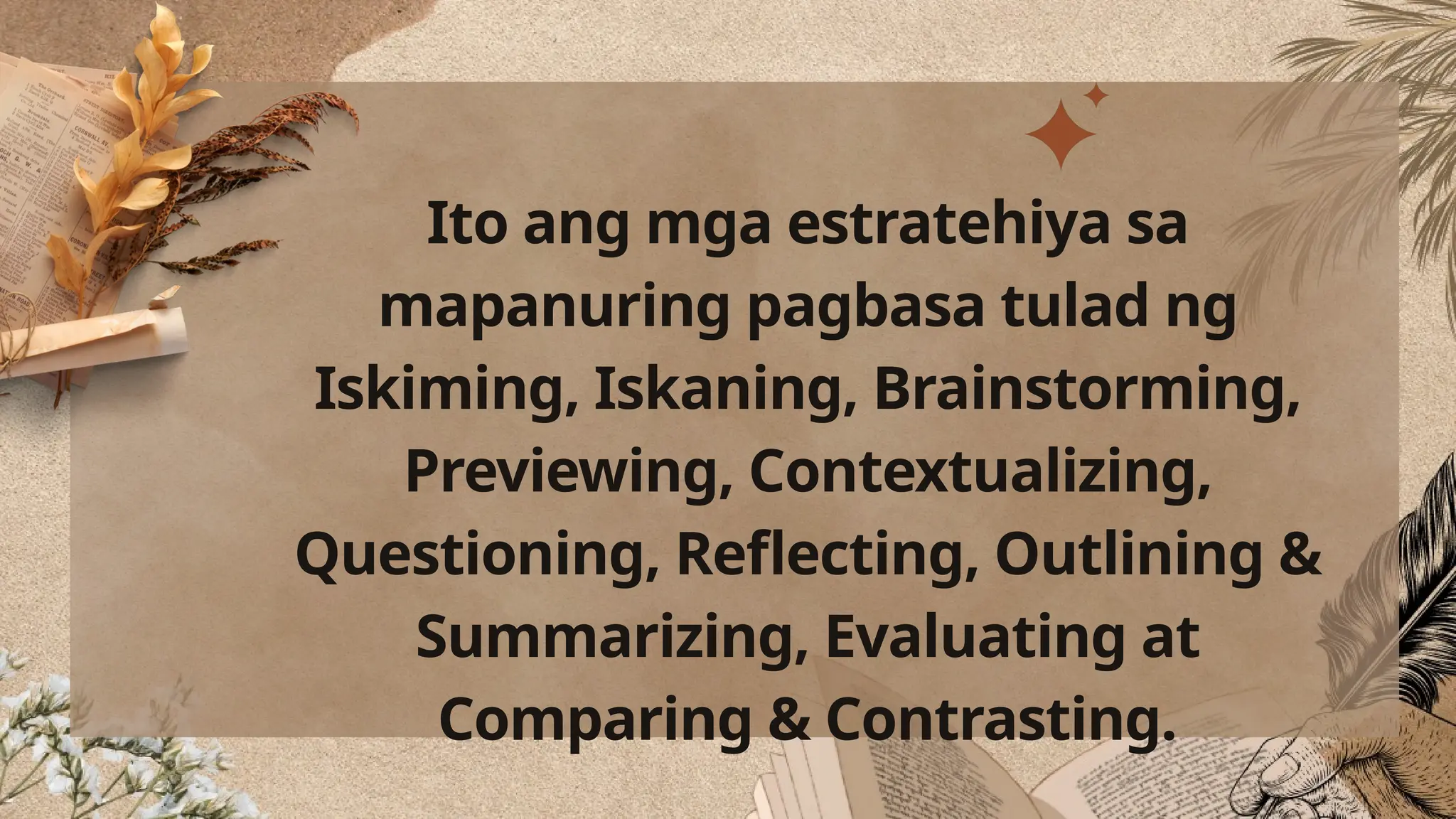 Kahalagahan ng mga Babasahin at Paglalapat ng Mapanuri at Kritikal na ...