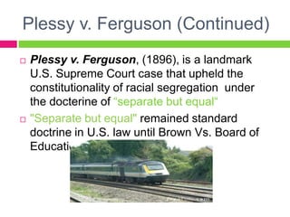 Brown Vs Board Of Education | PPTX