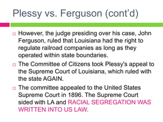 Brown Vs Board Of Education | PPTX