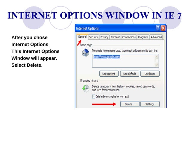 Browser Clean Up | PPT