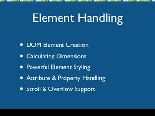 Browser Object Model and Animations in qooxdoo | PPT