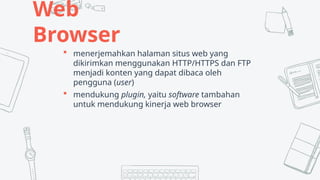 Mengenal Browser dan blog materi iformatika | PPT