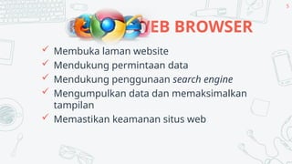 Mengenal Browser dan blog materi iformatika | PPT