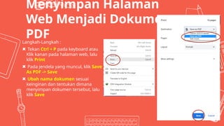 Mengenal Browser dan blog materi iformatika | PPT
