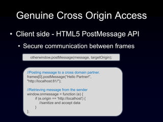 Browser Internals-Same Origin Policy | PPT