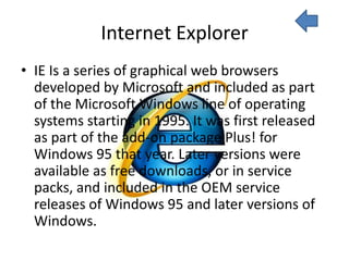 Web Browsers | PPTX