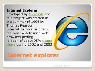 Browsers | PPTX