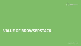 Cross-Browser-Testing with Protractor & Browserstack | PPT