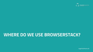 Cross-Browser-Testing with Protractor & Browserstack | PPT