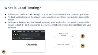 Test at Scale within your Internal Networks with BrowserStack Local ...