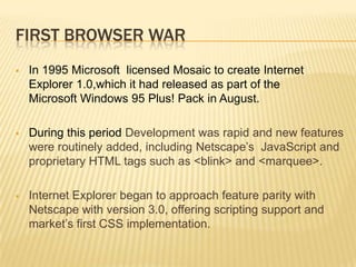 Browser wars | PPT
