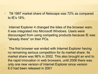 Browser wars | PPT