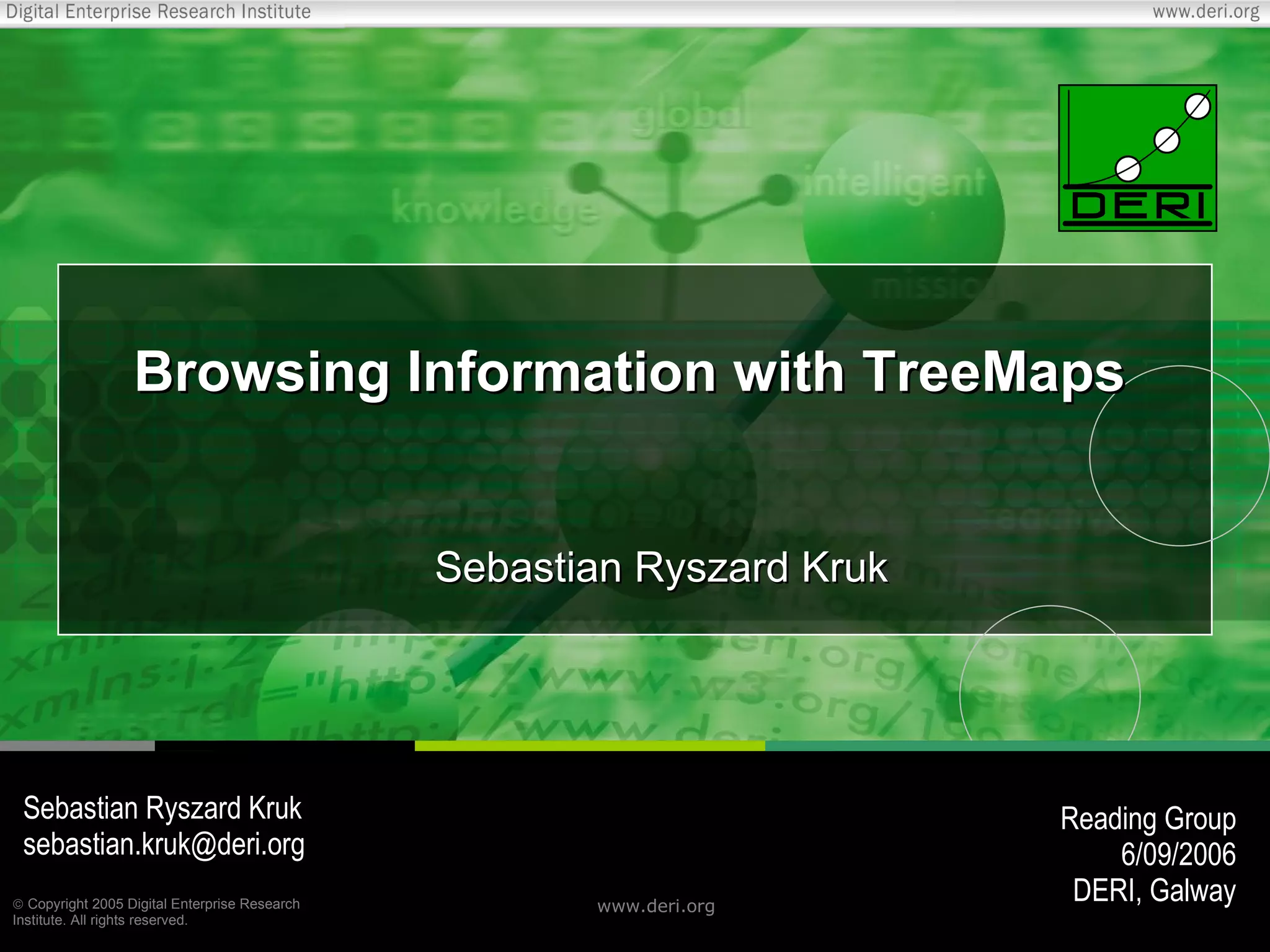 Browsing Information with TreeMaps | PPT