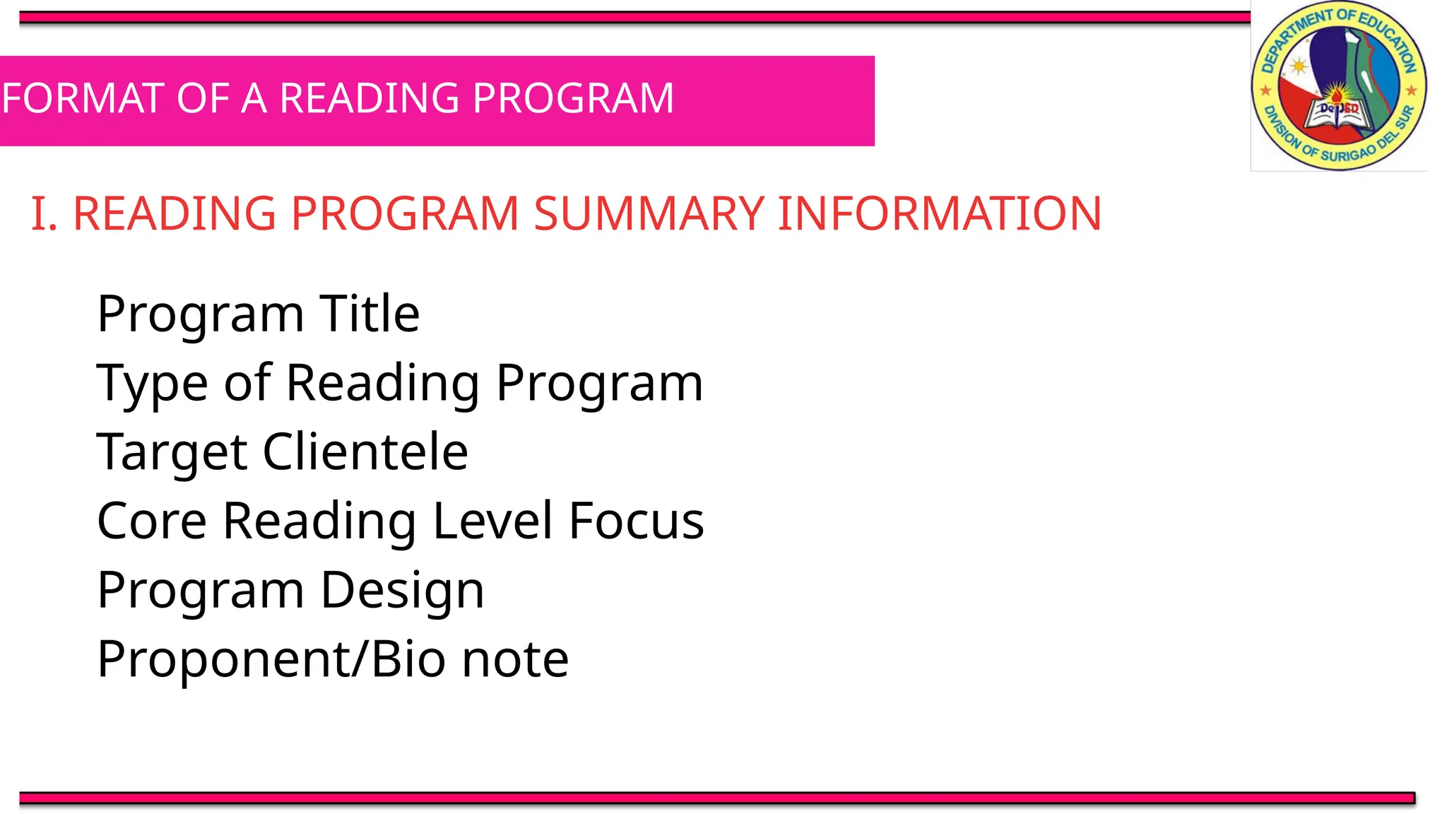 Best Reading Practices Proposal___NHS.pptx | Education