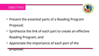Best Reading Practices Proposal___NHS.pptx | Education