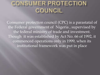 consumer laws | PPT