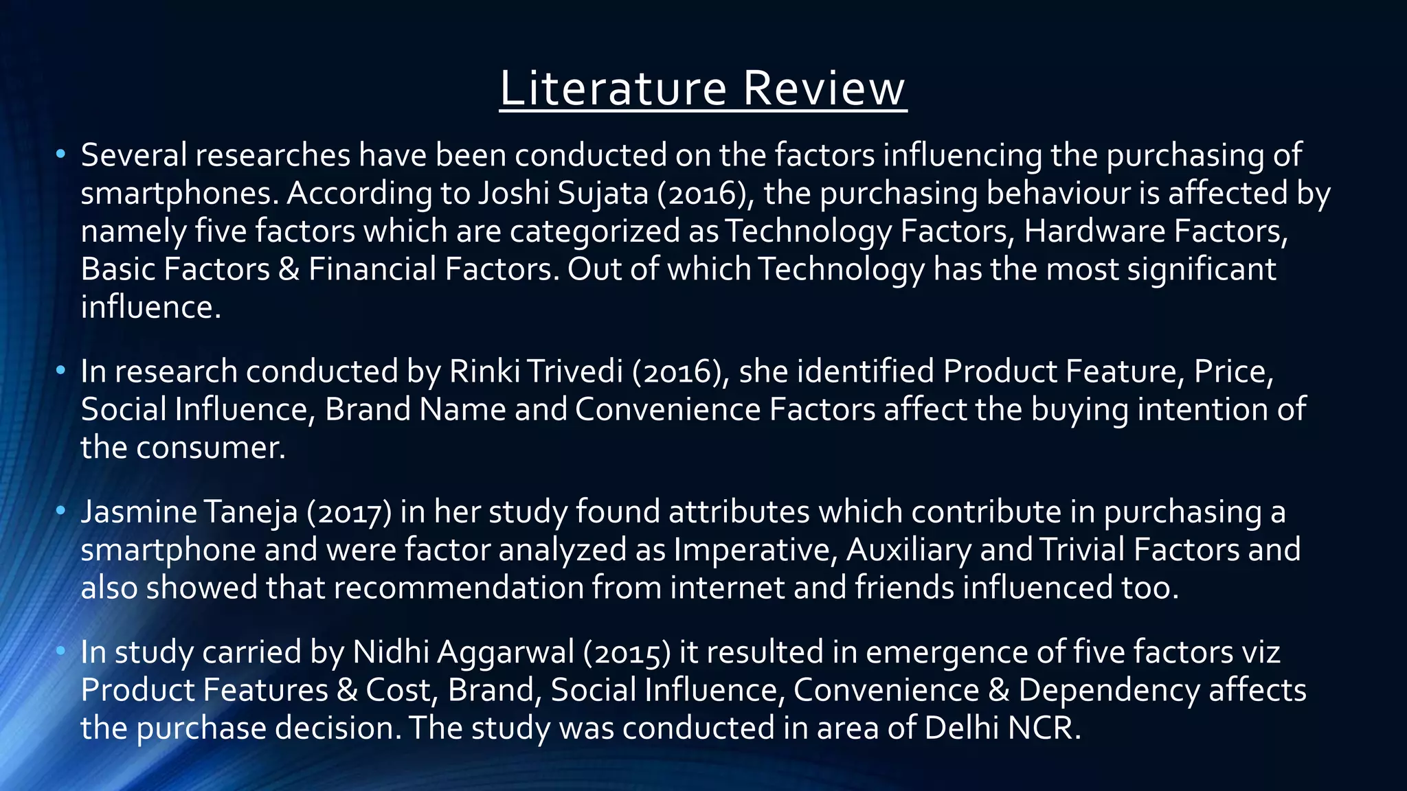 Factor Affecting smartphone purchase in India | PPTX