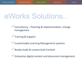 eWorks LMS Enterprise presentation | PPT