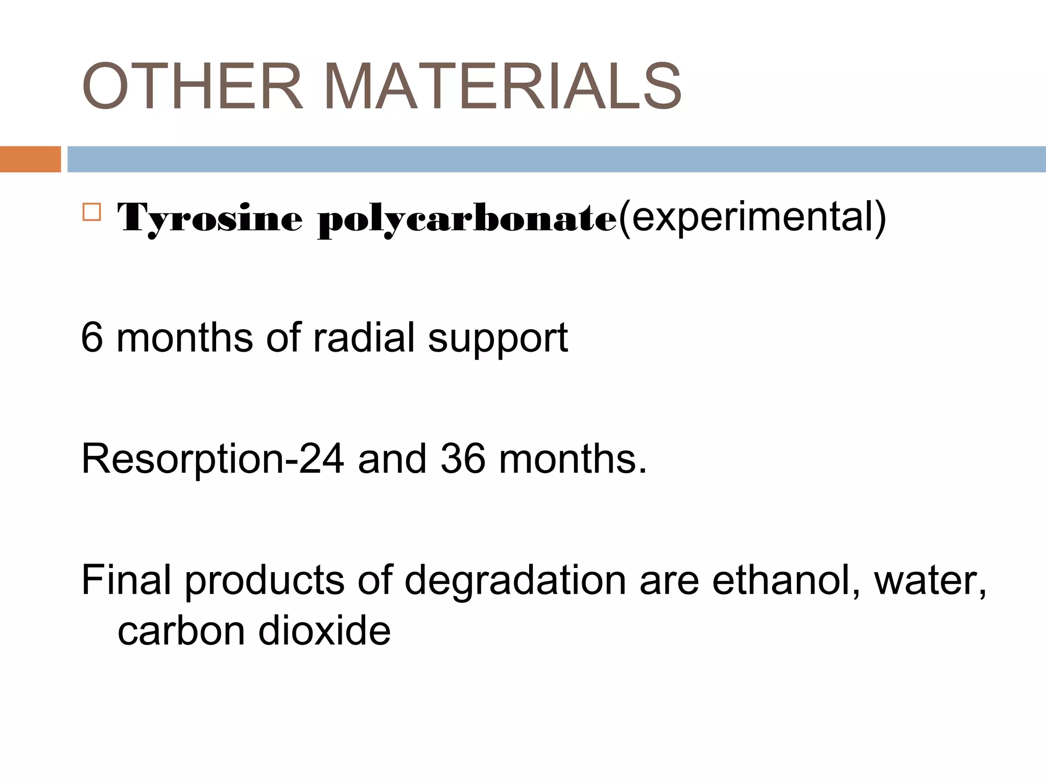 Bioabsorbable Scaffolds | PPT