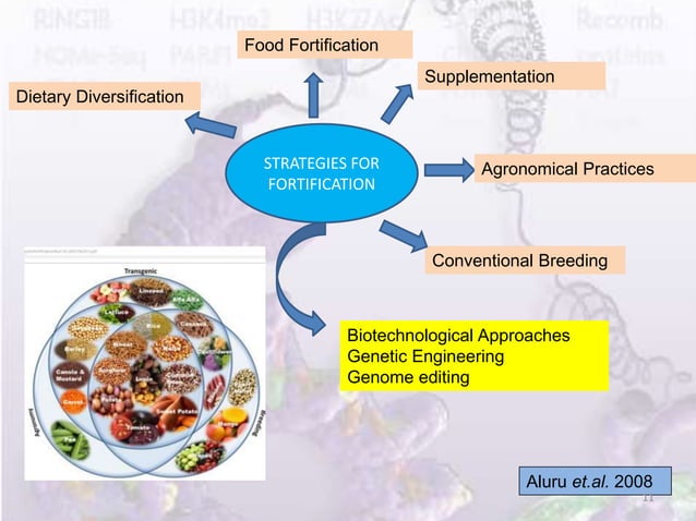 Bio fortification through Genetic Engineering | PPTX