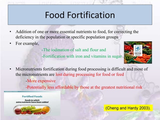 Bio fortification through Genetic Engineering | PPTX