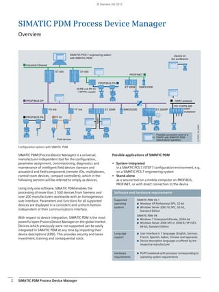 Br simatic pdm_en | PDF | Operating Systems | Computer Software and Applications