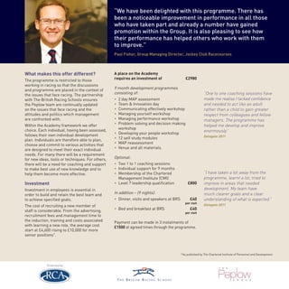 BRS Management Academy | PDF