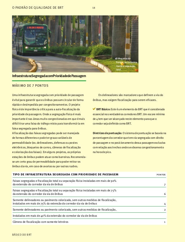 BRT Standard 2013 - Padrão de qualidade de BRT 2013