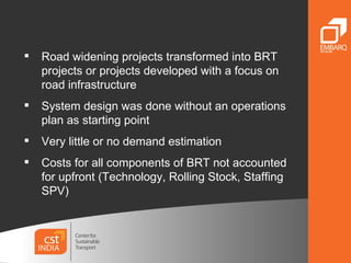 BRT in India | PPT