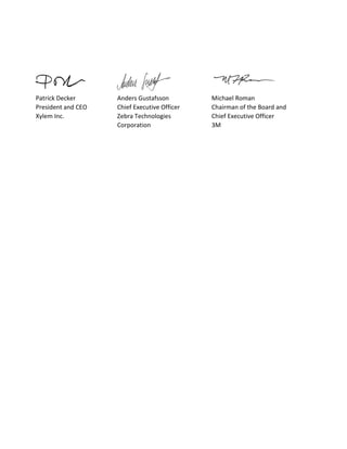 Business Roundtable statement on the purpose of a corporation | PDF