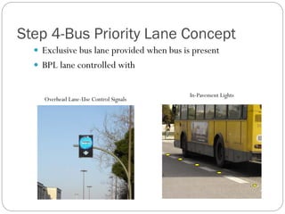Bus priority lane and transportation hub at Moratuwa | PDF