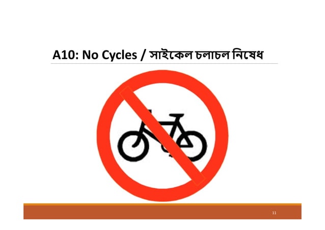 BRTA Approved Signs | PDF