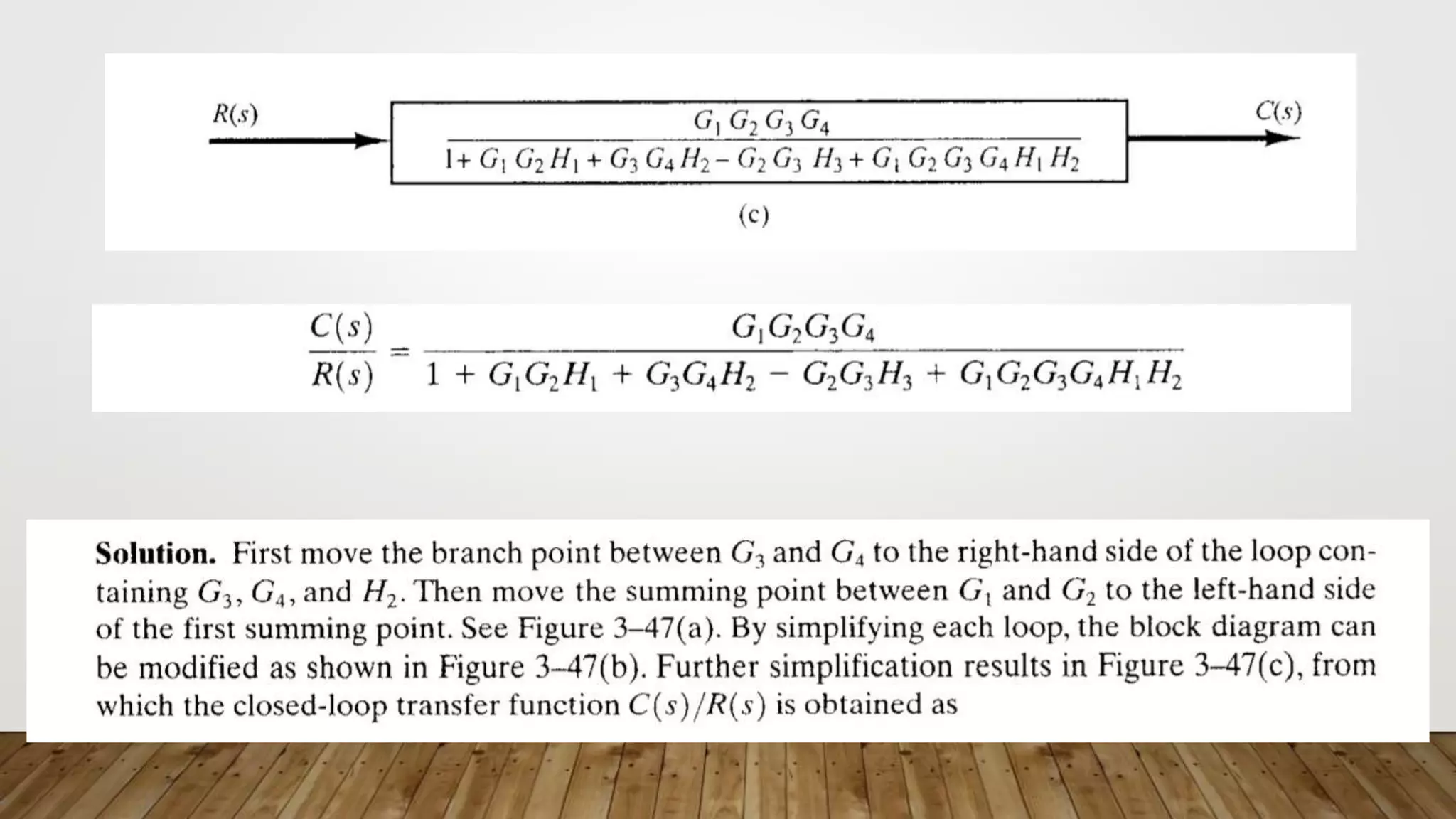 Block Diagram Reduction | PPTX