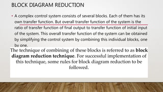 Block Diagram Reduction | PPTX