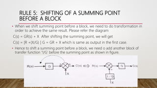 Block Diagram Reduction | PPTX
