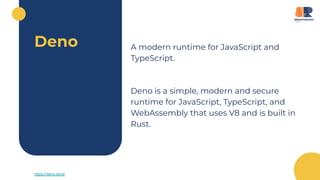 Deno Fundamentals | PDF | Web Development | Internet