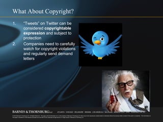 Protecting a Brand in the Age of Twitter, Facebook and Pinterest | PPT