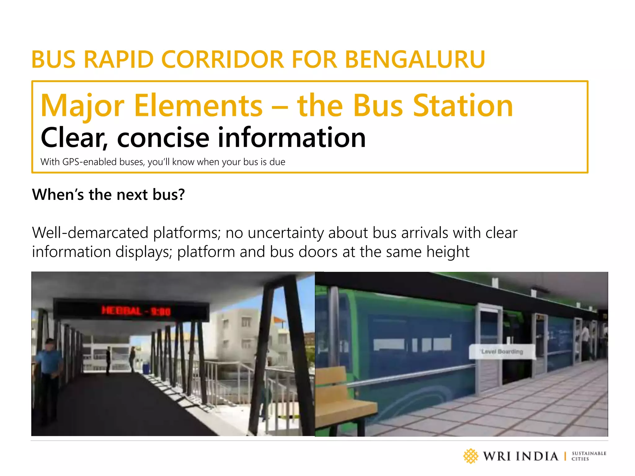 Bus rapid Transit (BRT) Corridor for Bengaluru | PPTX