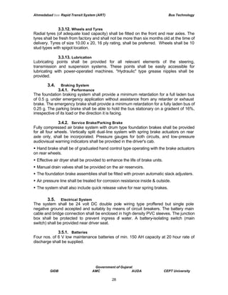 Bus Rapid Transit System | PDF