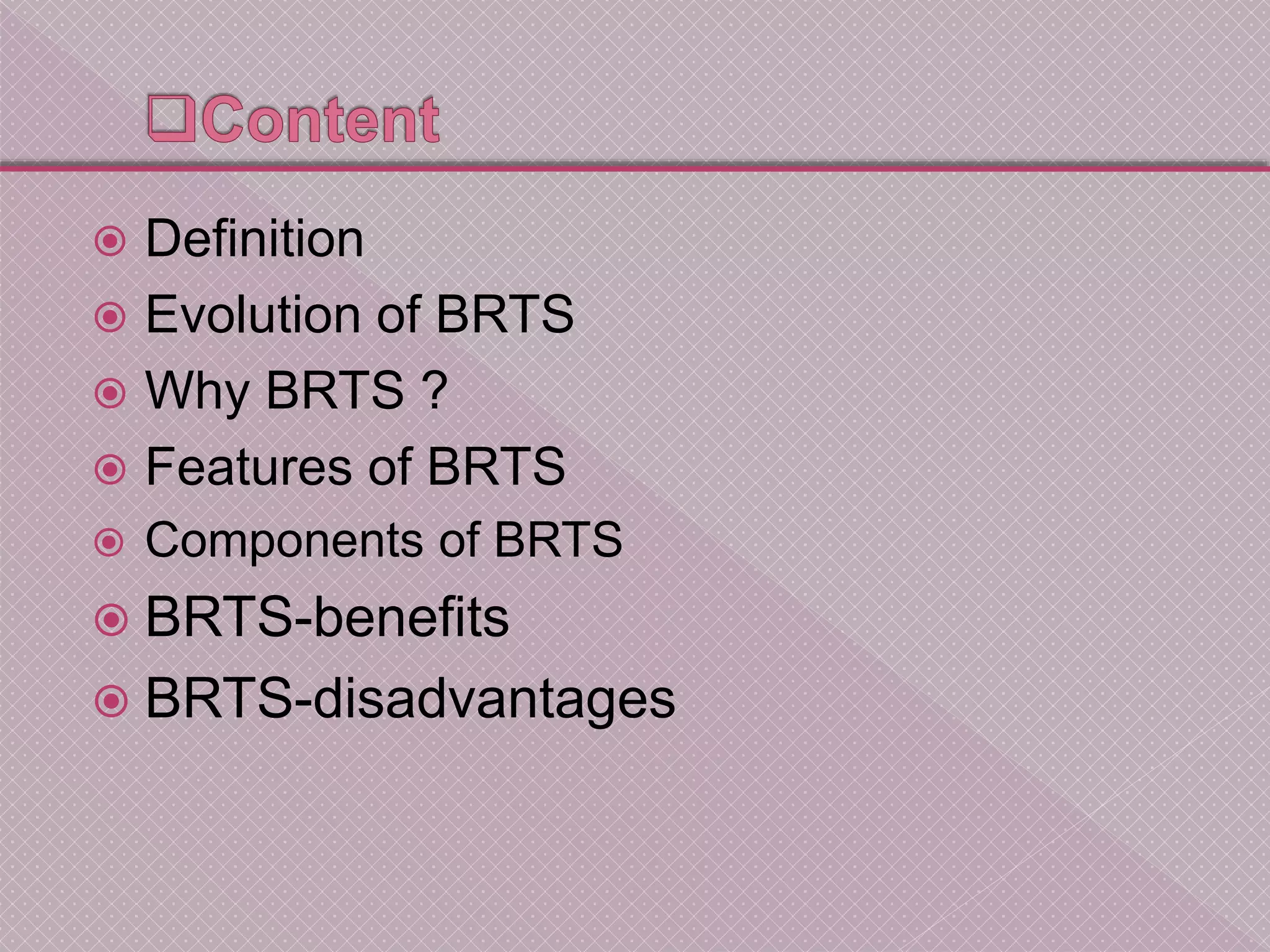 BRTS - Ahmadabad (Janmarg) | PPTX