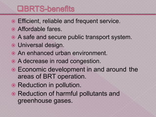 BRTS - Ahmadabad (Janmarg) | PPTX