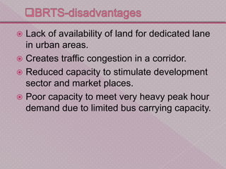 BRTS - Ahmadabad (Janmarg) | PPTX