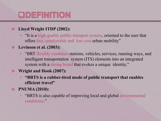 BRTS - Ahmadabad (Janmarg) | PPTX